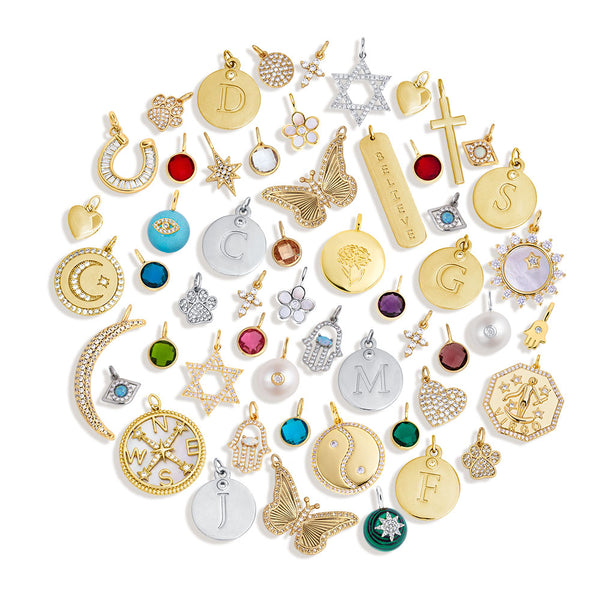 "Starlet" Pave Star Charm - DSF Jewels